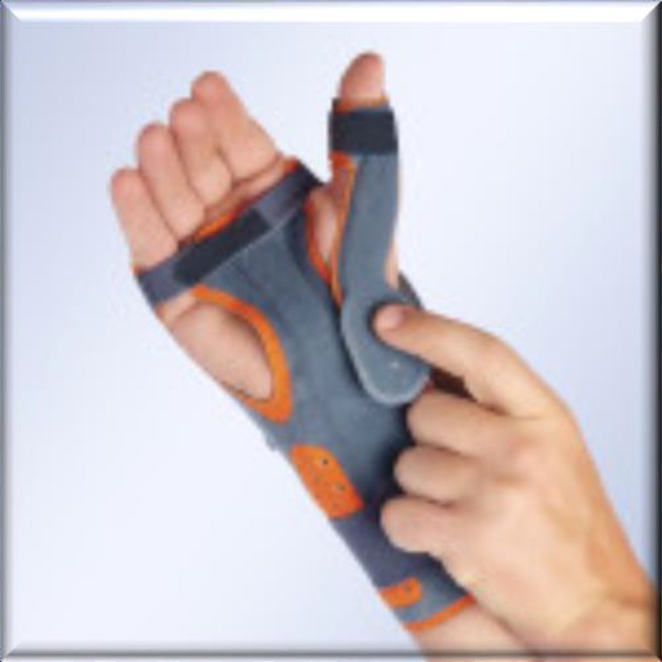 Universal Bilateral Wrist and Thumb Brace with Palm splint Ambidextrous ...